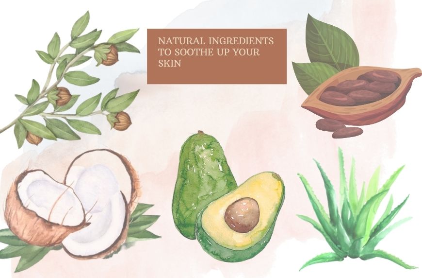 5 Natural Ingredients to soothe up your skin